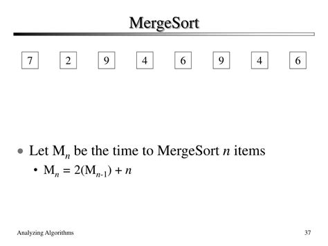 Ppt Analyzing Algorithms And Asymptotic Notation Powerpoint