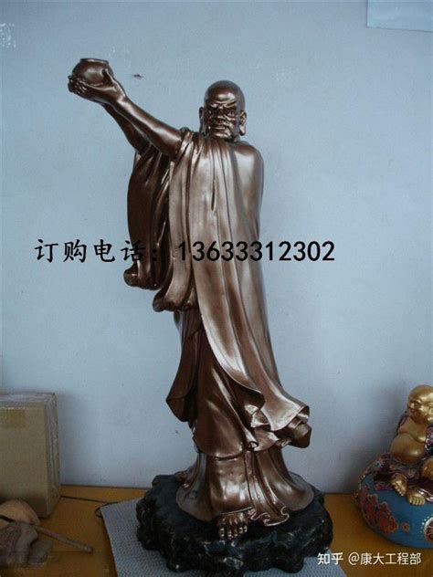 石雕十八罗汉雕塑摆件装饰 知乎