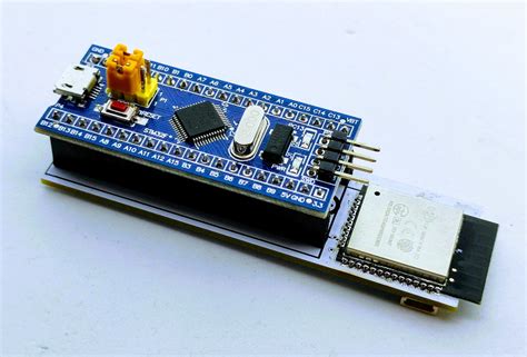 stm32f1 blue pill wifi shield wifinina renzo mischianti