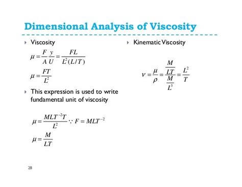 Kinematic And Dynamic Viscosity Equation Vividfaher