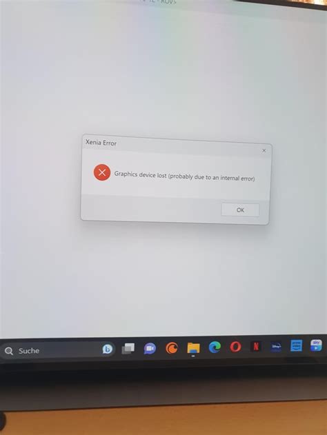Graphics Device Lost Rxenia