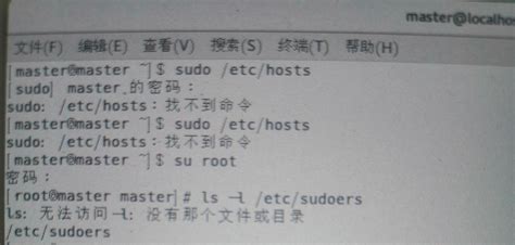 “ls 无法访问l 没有那个文件或目录 Etcsudoers”这是乍回事服务器 Csdn问答