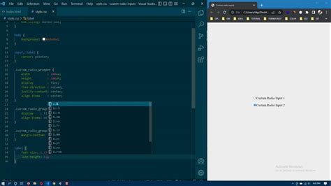 Easy Way To Customize Radio Inputs Or Buttons Design Youtube
