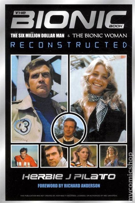 The Bionic Book Reconstructed Bionic Woman Comic The Bionic Man