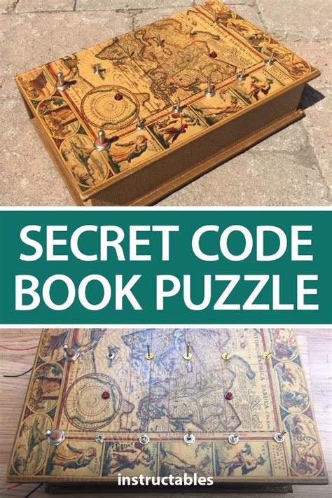 Unlock The Mystery Secret Code Book Puzzle