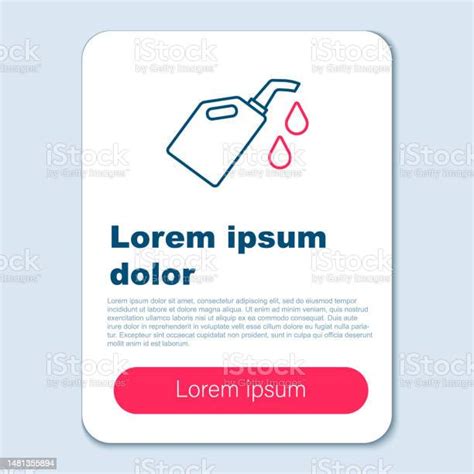 회색 배경에 격리 된 모터 머신 오일 아이콘라인 캐니스터 오일 갤런 오일 변경 서비스 및 수리 다채로운 개요 개념 벡터 가솔린에 대한 스톡 벡터 아트 및 기타 이미지