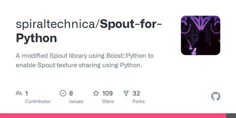 Github Spiraltechnicaspout For Python A Modified Spout Library Using Boostpython To Enable