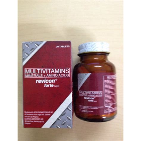 Multivitamins Revicon Forte Price At Yvette Branch Blog