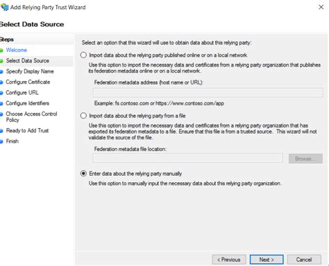 Adfs Setup In Admin Console Identity Platform Documentation