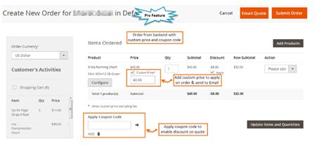 email quote pro from backend magento 2 email quote pro extension