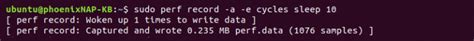 Linux Perf How To Use The Command And Profiler Phoenixnap Kb