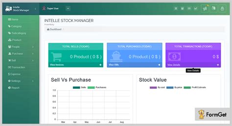 Best Stock Manager Php Script Formget