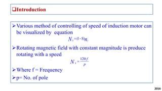 Basic Presentation On Speed Control Of Induction Motor PPTX Radio Control Hobbies Interests