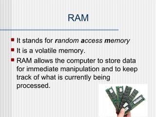Basic Computer Fundamentals PPT