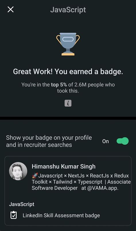 Himanshu Kumar Singh On Linkedin Js Jsbadge