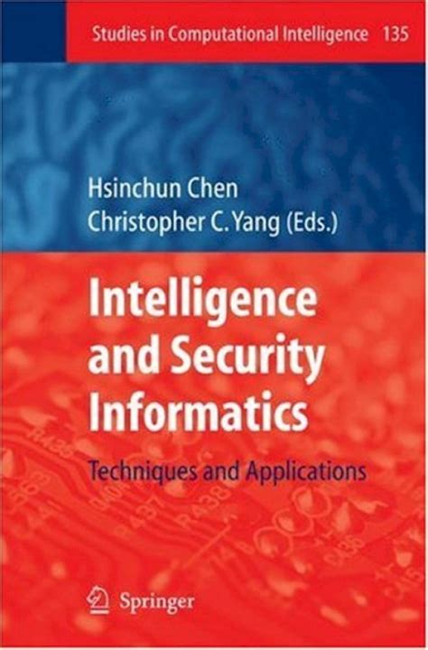 Pdf Intelligence And Security Informatics Techniques And Applications Dokumen Tips