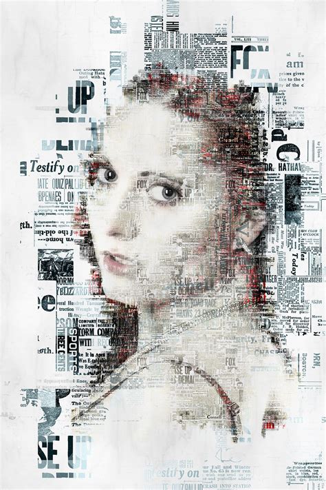 여성 초상화 콜라주 Pixabay의 무료 이미지