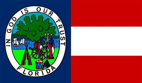 Republic Of Florida Flag September 1861 1865 Rvexillology