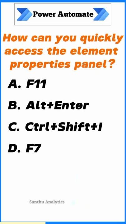 Santhosh Krishnan On Linkedin How Can You Quickly Access The Element Properties Panel