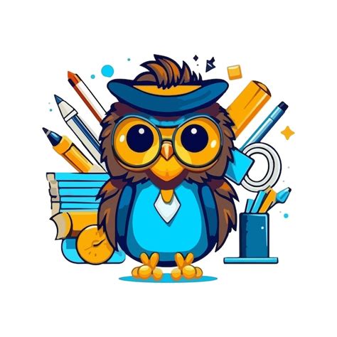 Education Maestro Mascot Logo Premium Ai Generated Vector