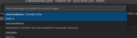 Default Markdown Rendering For Code Cells Is Incompleteugly · Issue 136679 · Microsoftvscode