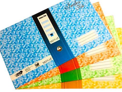 Index File Laminated Monaf Stores