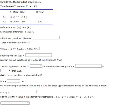 Solved For Part A Please Use Only The P Value As A Rejection