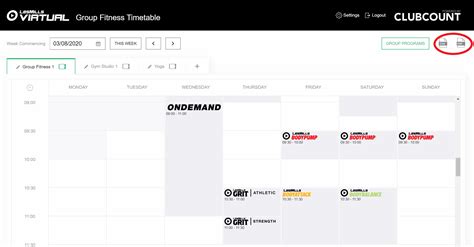 How Do I Export The Timetable To Pdf Or Csv Les Mills International