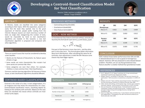 Developing A Centroid Based Classification Model For Text