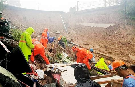 Egay Triggered Landslides Kill 5 In Baguio Benguet