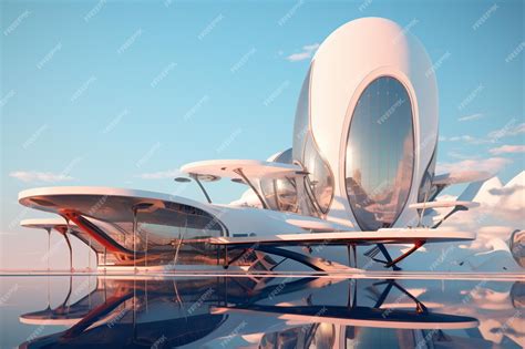 Premium Ai Image Generative Ai Future Skylines An Abstract