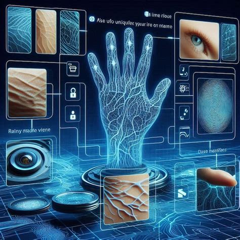 A Visual Representation Of How Vein Pattern Recognition Technology Maps And Matches Unique Vein