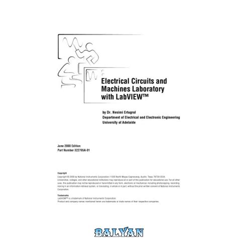 دانلود کتاب Electrical Circuit And Machines Laboratory With Labview بلیان