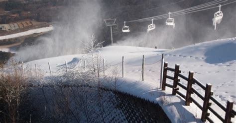 웰리힐리 스노우파크 11월 22일 국내 최초 상급자용 슬로프 오픈