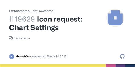 Icon Request Chart Settings · Issue 19629 · Fortawesomefont Awesome