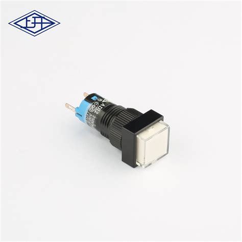 High Quality 12mm No Nc Lighted Push Button Switch With Terminal Pins
