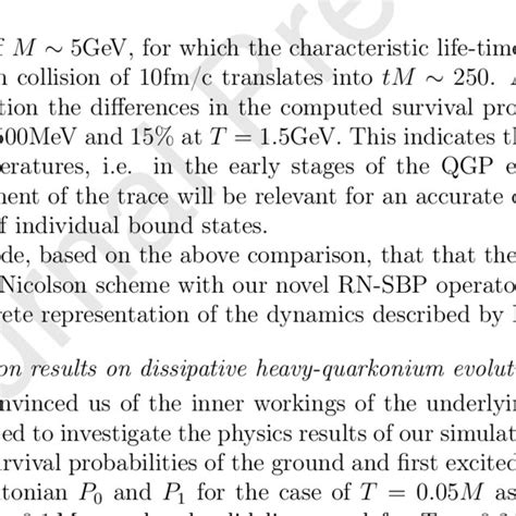 Comparisons Of The Direct Solution Of The Master Equation 20 At T