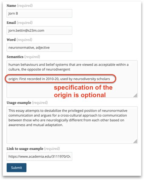 Autistic English Dictionary Autistic Collaboration