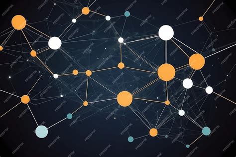 Premium Photo Decentralized Network Nodes Connections Pathway Guide Abstract Connection