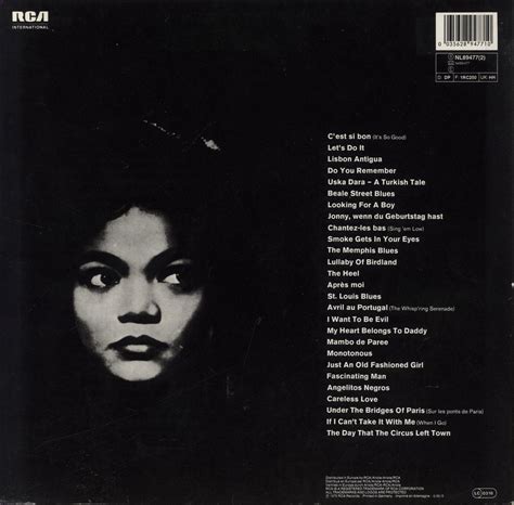 Eartha Kitt Songs German 2 Lp Vinyl Set —