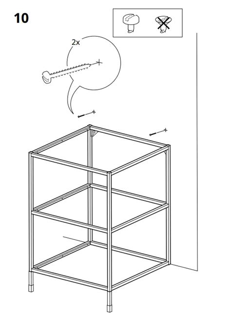 Enhet Hanging Shelf Insert Instruction Manual