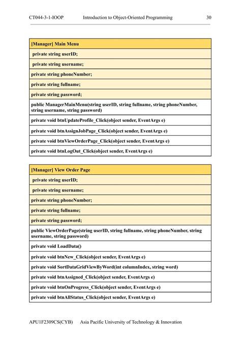 Ioop Assignment Ioop Introduction To Object Oriented Programming