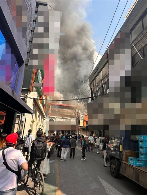 [속보] 인천 부평 롯데시네마 입점 상가서 큰 불… 대응 1단계 아주경제