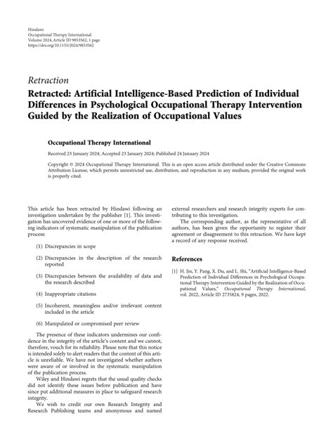 pdf retracted artificial intelligence based prediction of individual