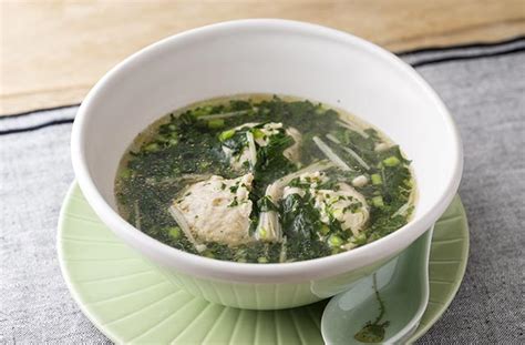 鶏だんごとモロヘイヤのスープ煮 キユーピー3分クッキング Cbcテレビ