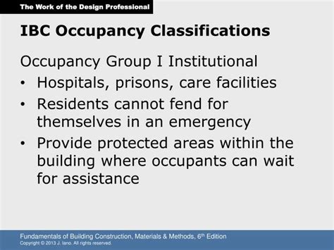 Ibc Hazardous Occupancy At William Santos Blog