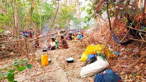 Khit Thit Media On Twitter ကျောက်ကြီးမြို့နယ်ရှိ ကျေးရွာများကို စစ်တပ်က လက်နက်ကြီးများဖြင့် ပစ