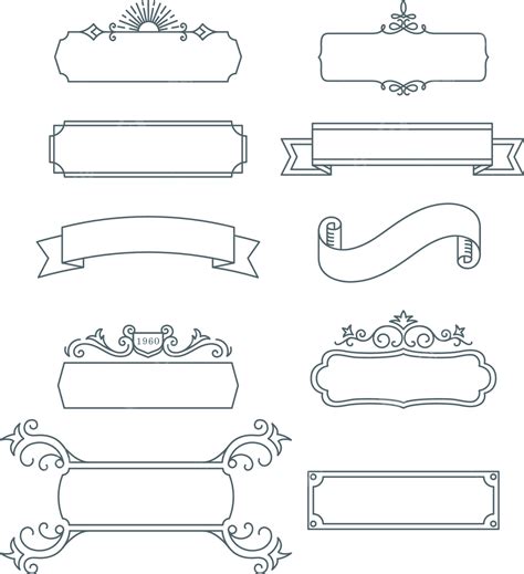 유럽식 제목 상자 편집 가능한 벡터 파일 제목 상자 제목 텍스처 테두리 Png 일러스트 및 벡터 에 대한 무료 다운로드 Pngtree