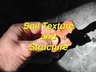 PPT Soil Texture PowerPoint Presentation Free Download ID 552385