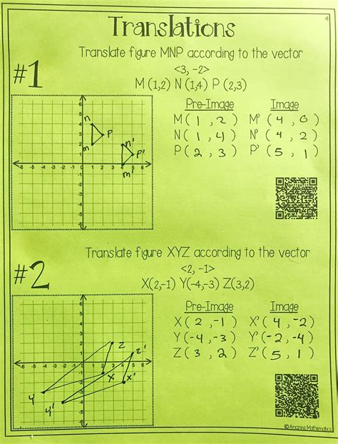 Reflections Worksheet Answers Maths Worksheets For Grade 3